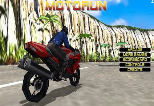 Moto Run - Unblocked Games